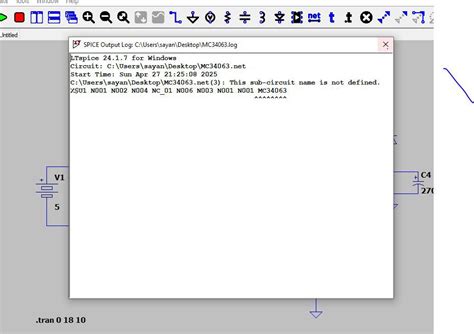 Ltspice Lt Spice This Subcircuit Is Not Defined Error Electrical