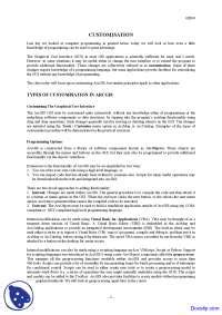 Customization GIS And Mapping Lecture Notes Docsity