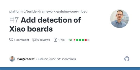 Add Detection Of Xiao Boards By Maxgerhardt · Pull Request 7