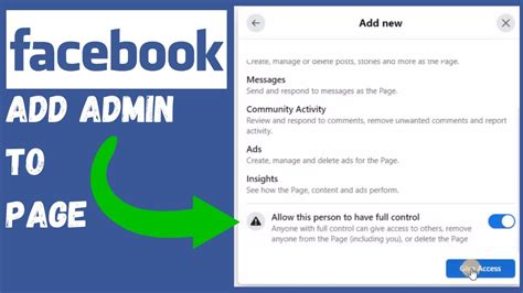 how to add admin to facebook page on laptop pc 2024 youtube