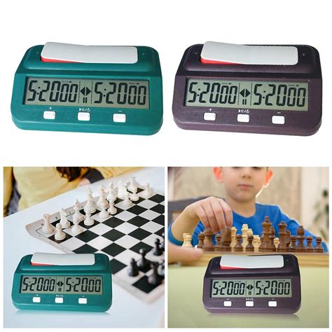 [xbnmpzi] chess count all alarm clock professional chess clock compact