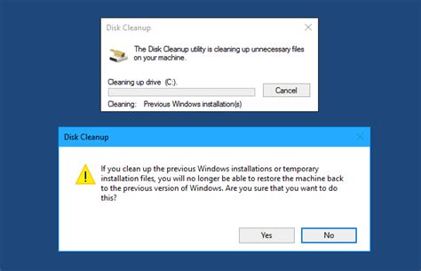 How To Delete Windows Old Folder Previous Versions Of Windows Winhelponline