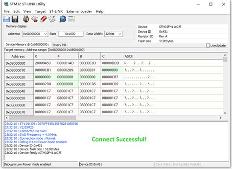 stm32 st link utility reversepcb