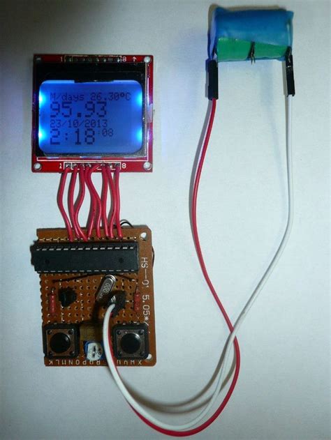 Arduino Watch With Nokia Screen Arduino Watch With Nokia Screen