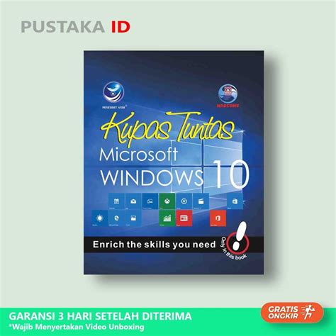Jual Buku Kupas Tuntas Microsoft Windows 10 Original Shopee Indonesia