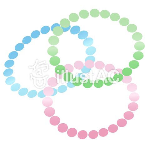 ブレスレットイラスト No 1625209／無料イラストなら「イラストac」