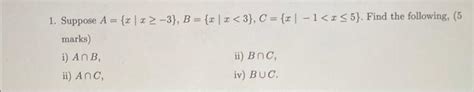 Solved 1 Suppose A Xx3 B Xx
