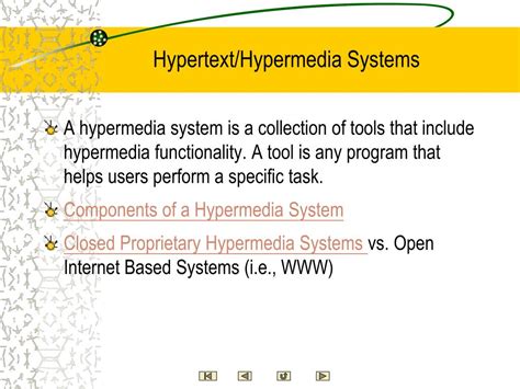 Ppt Hypermedia Powerpoint Presentation Free Download Id1316753