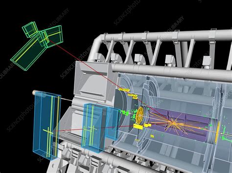 Proton Collision Stock Image C014 1798 Science Photo Library