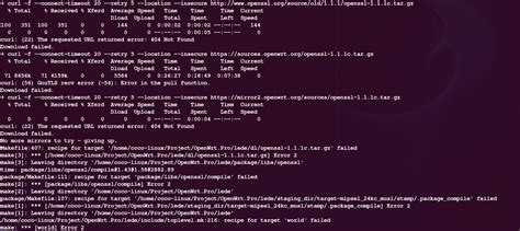 编译OpenWrt时遇到的常见错误 会飞的鱼 博客园