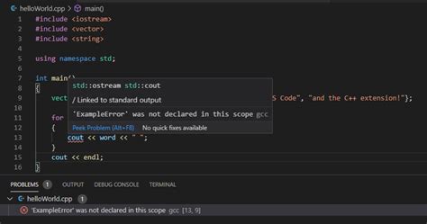Intellisense Not Removes Fixed Errors Until Rebuild Project C · Issue