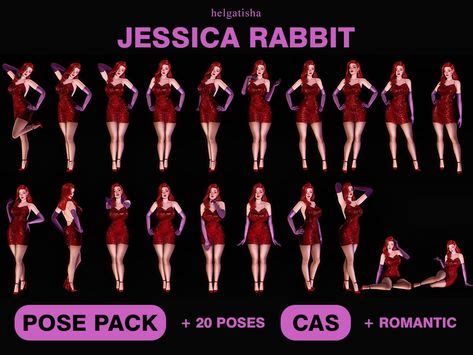 Jessica Rabbit Sims 4 Cc