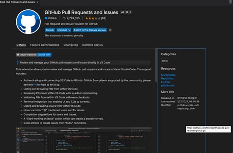 Last Updated On Shows Pre Release S Timestamp Issue Microsoft Vscode GitHub