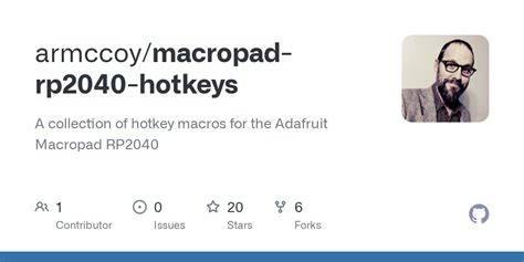 GitHub Armccoy Macropad Rp Hotkeys A Collection Of Hotkey Macros For The Adafruit