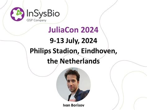 Insysbio On Linkedin Insysbio To Participate In Juliacon2024