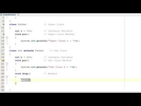 Learn How A Subclass Can Hide Method Of Super Class In Java Programming Hindi Mind Luster