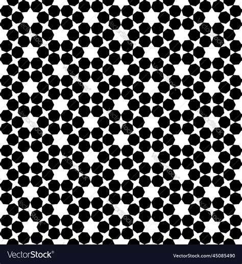 Seamless Geometric Ornament Based On Traditional Vector Image