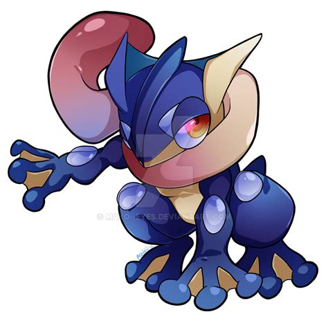 Chibi Greninja By Mako Eyes On Deviantart