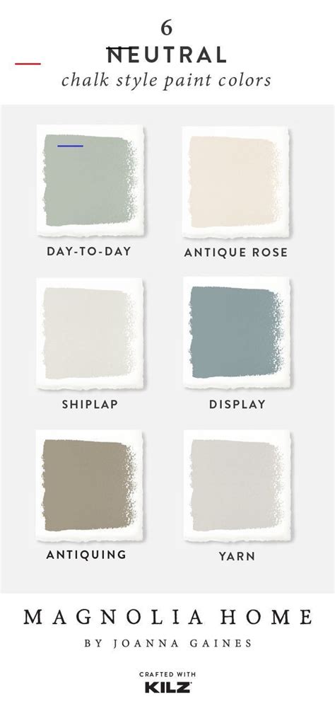 Magnolia Paint Color Chart At Lincoln Parkes Blog