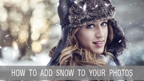 How To Make Snow In Photoshop With Custom Brushes Fstoppers
