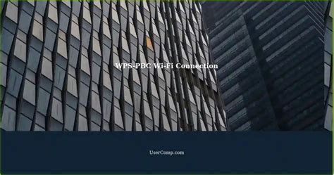 Connect To Wi Fi Via Wps Using Pbc Cmd On Tech Support Sites