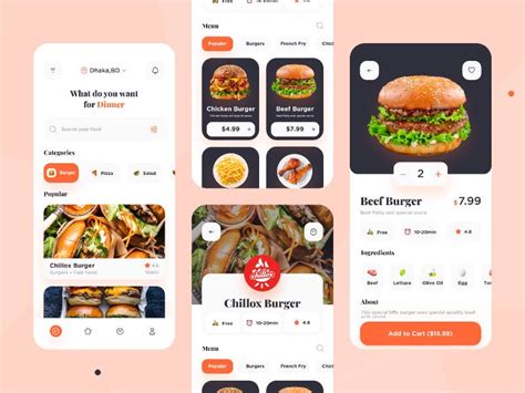 Figma Food Ordering App Ui Ui Design Templates Vrogue