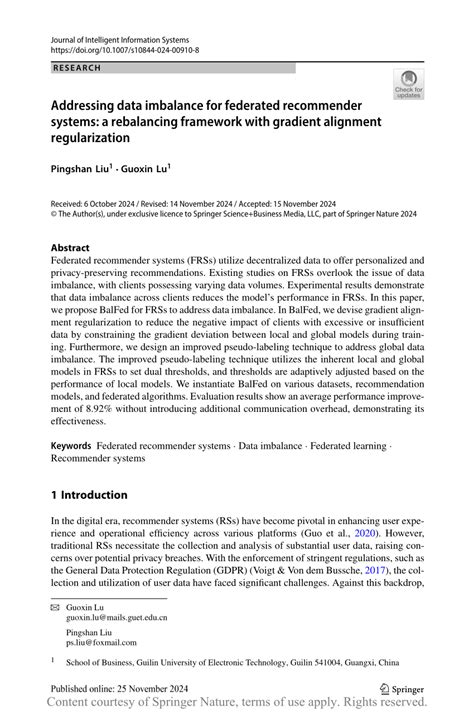 addressing data imbalance for federated recommender systems a