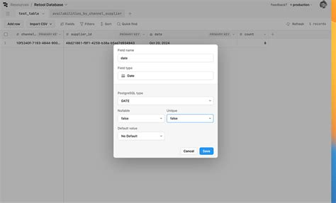 Retool Database Editing A Field Unique False Reverts To True After Save 💬 Queries And
