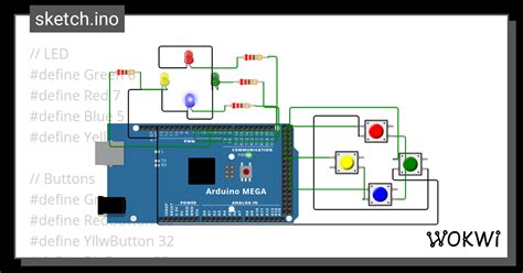Simon Says V2 Wip Wokwi Esp32 Stm32 Arduino Simulator