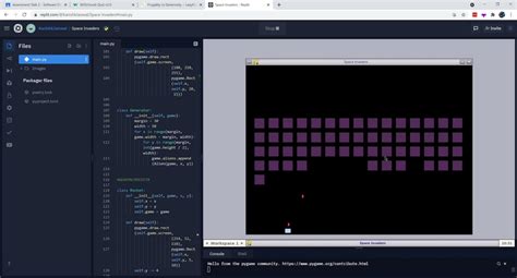Space Invaders Rpygame