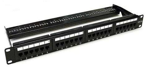 24 Port Patch Panel Category 6 UTP