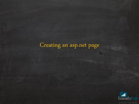 asp basics pdf