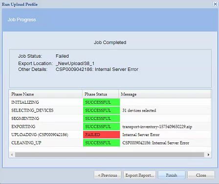 Upload Profile Error Cisco Community