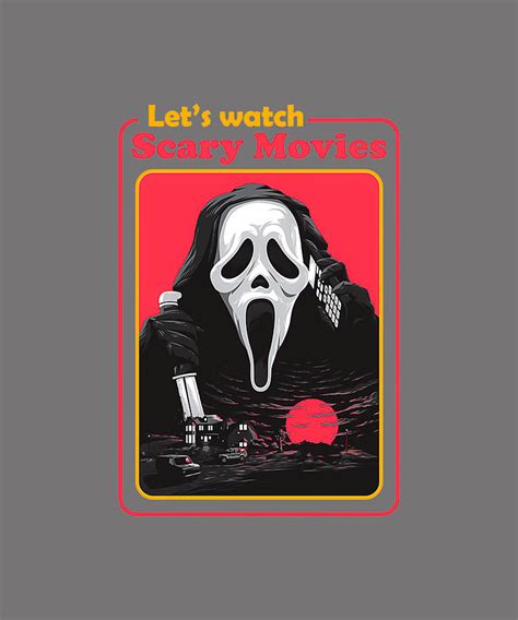 Lets Watch Scary Movies Horror Movies Scary Tapestry Textile By