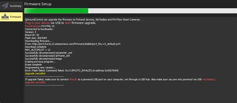 Updating Firmware Discussion Forum For Px4 Pixhawk Qgroundcontrol Mavsdk Mavlink