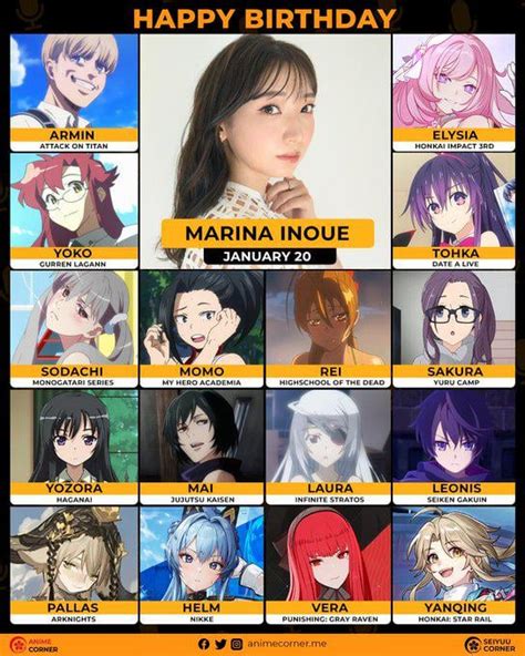 Happy 39th Birthday To Inoue Marina Rseiyuu