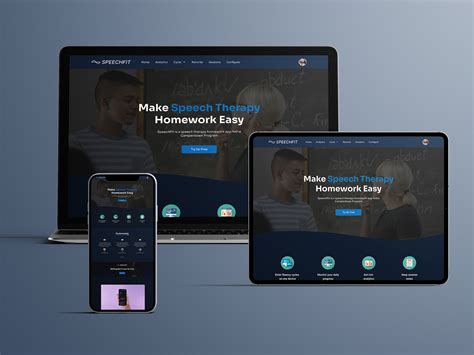 Speech Therapy Website Ux Ui Design By Nasir Ali Senior Ui Ux