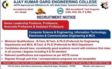 Ajay Kumar Garg Facultyplus