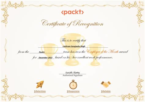 Laishram Sanajaoba Singh On Linkedin Packt Employeeofthemonth Awards 12 Comments