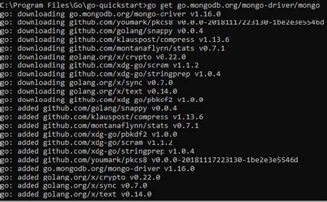 Go语言与mongodb 支持与兼容性 Mongodb Mongodb Mongodb 文档