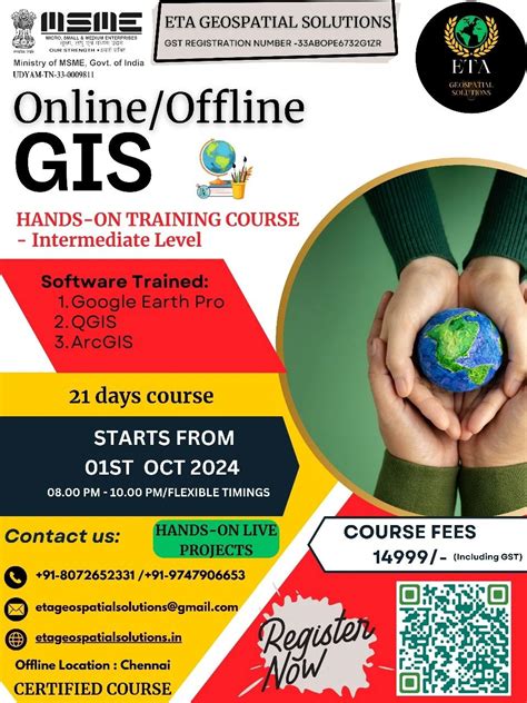 Join Our Live Project Hands On Course On Gis Eta Industries Eta