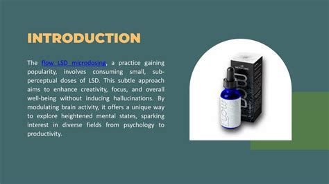 Ppt Exploring Flow With Lsd Microdosing A Journey Into Enhanced