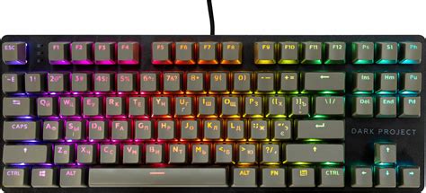 Клавиатура проводная Dark Project One KD87A ABS Gateron Red USB (DPO-KD ...
