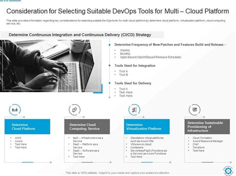 Ways To Select Suitable Devops Tools It Powerpoint Presentation Slides