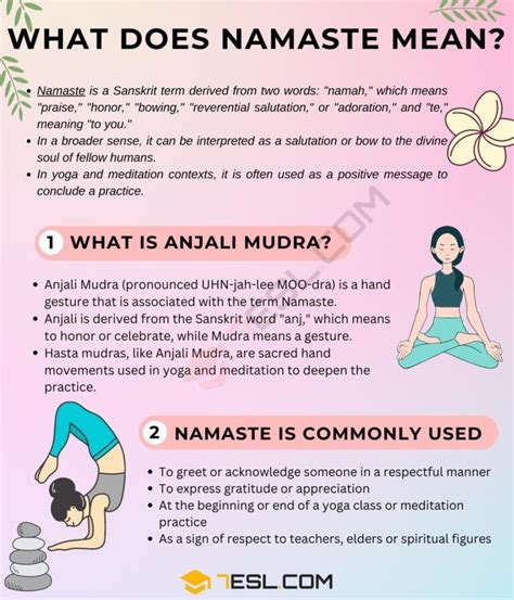 Namaste Meaning: What Does Namaste Mean? • 7ESL