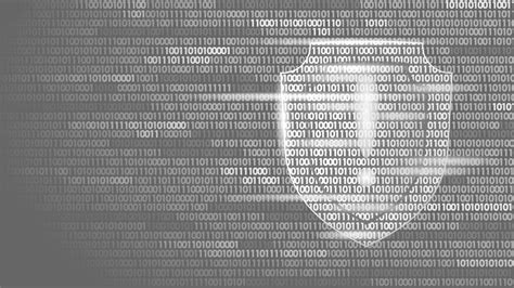 Premium Vector Shield Guard Safety System Binary Code Flow Big Data