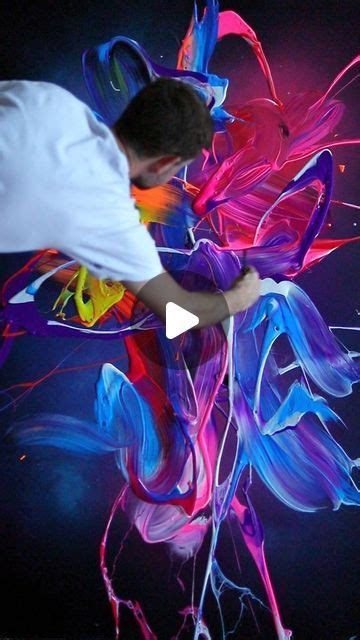 Alex Zerr Abstract Artist On Instagram Rate 1 10 🔥💬 Making Of Abstract Art Acrylic On