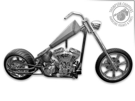 Rollers Rolling Motorcycle Chassis