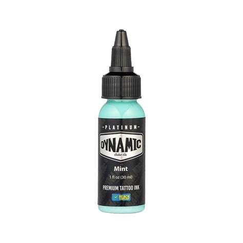 Platinum By Dynamic Mint 30ml Redz Tattoo Supply