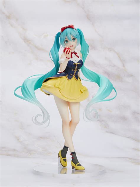 Vocaloid Hatsune Miku Hatsune Miku Wonderland Figure Series Shirayukihime Taito Anime Npc